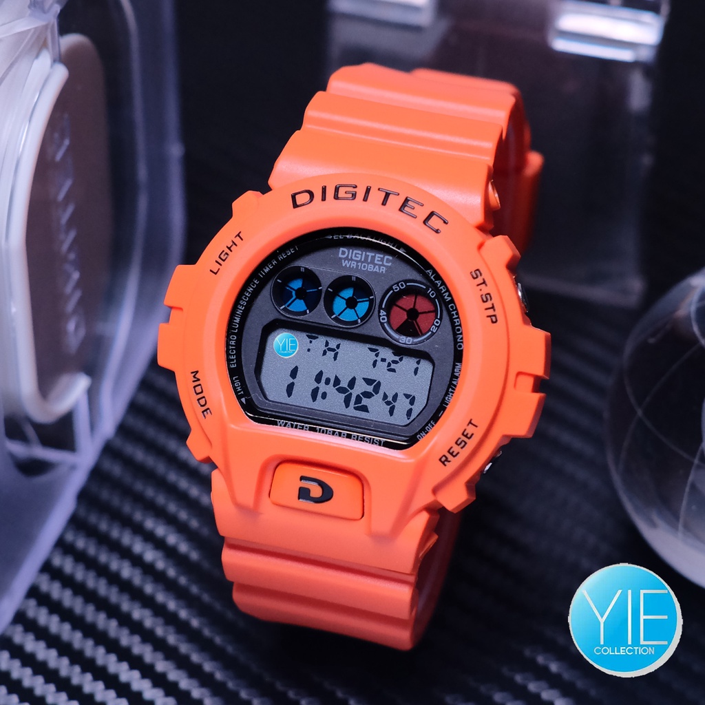 Jual Digitec DG 5098 T Jam Tangan Digital Pria Sport Army Orange ...