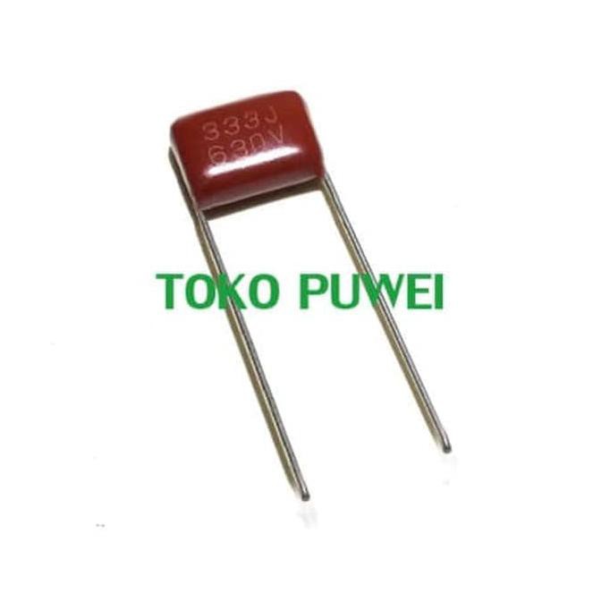 Jual Capasitor Milar Capacitor Mylar Cbb 333K 333J 630V 333 J 33Nf Bq77 ...