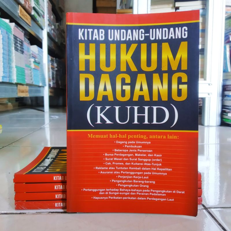 Jual Buku Kitab Undang - Undang Hukum Dagang ( KUHD) | Shopee Indonesia