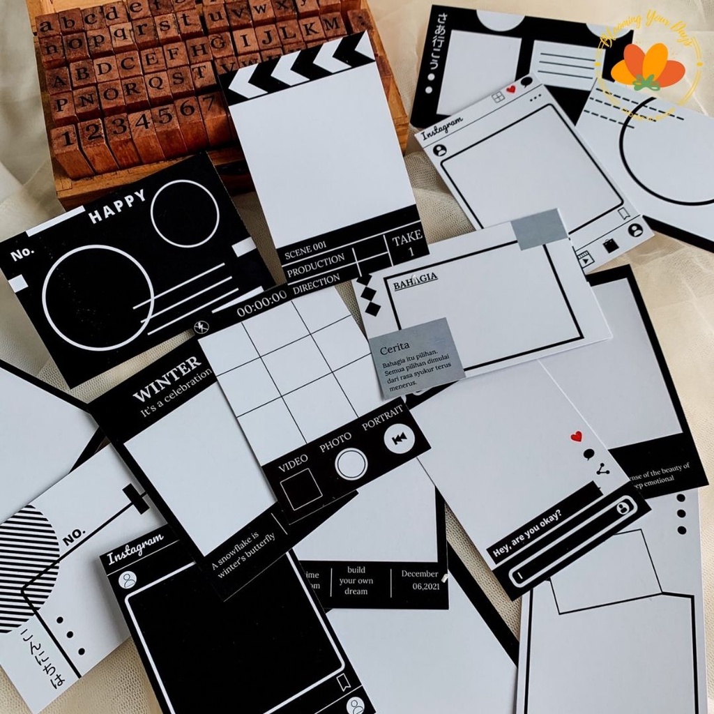 Jual Bloomingyourdays POLAROID DECO FRAME PHOTOCARD PC bingkai frame ...