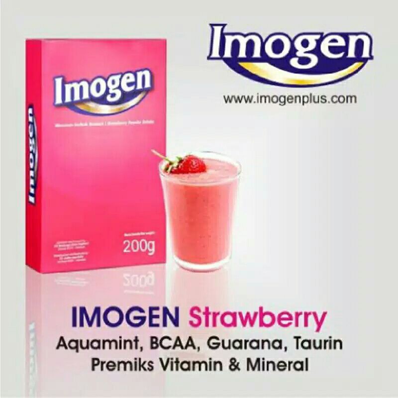 Jual Imogen Strawberry | Untuk pembentukan otot dan juga untuk diet ...
