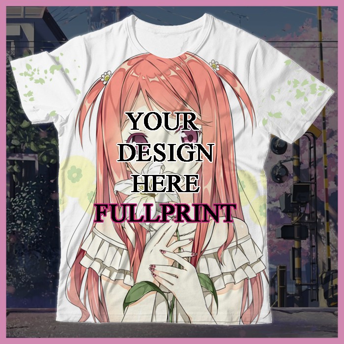 Jual Baju Custom Kaos Fullprint - Kustom Baju Fullprint Dengan Desain ...