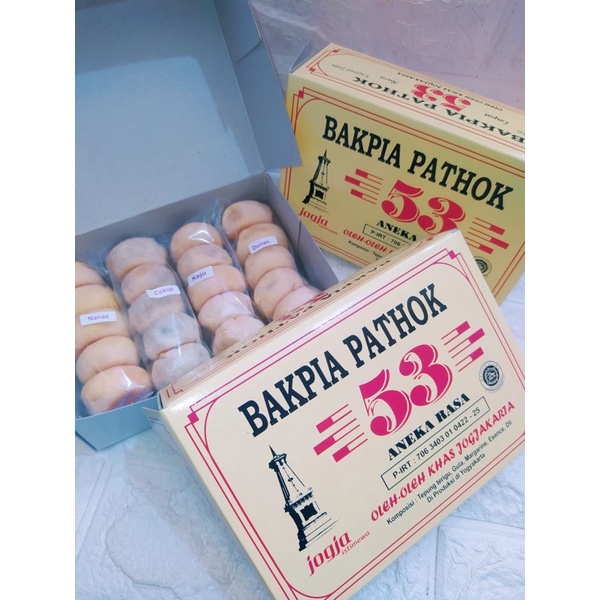 Jual Bakpia Pathok Kering isi 20pcs Jogja cokelat / telo ungu / keju ...