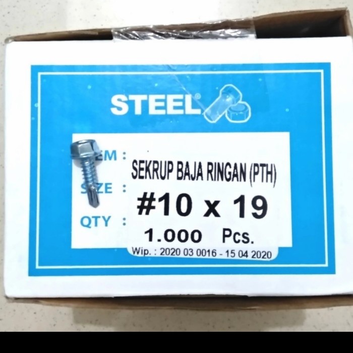 Jual BAUT BAJA RINGAN 10X19 MOON LION BOX/ BAUT BAJA RINGAN 10X19/DUS ...