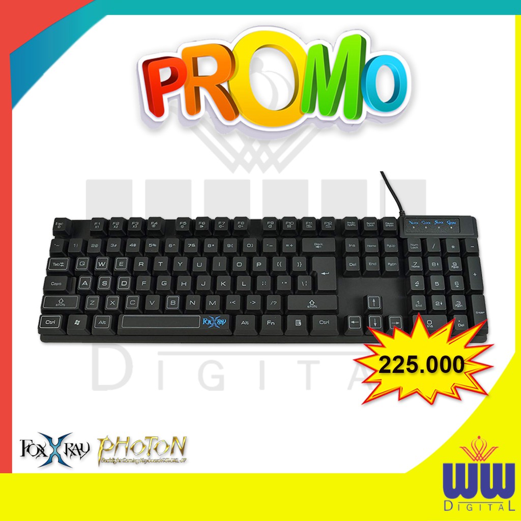 Jual Keyboard Gaming Foxxray Photon Backlight (FXR-BKL-07) | Shopee ...