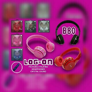 Jual Log On HeadPhone Log On B80 Headset 3804 | Shopee Indonesia