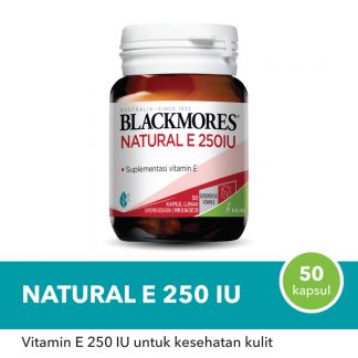 Jual Blackmores Vitamin Natural E 250IU | Suplemen Kesehatan | Shopee ...