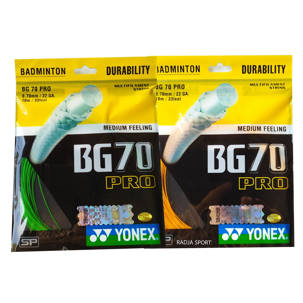 Jual Senar Badminton Yonex BG 70 Pro SP BG70 Pro Original | Shopee Indonesia