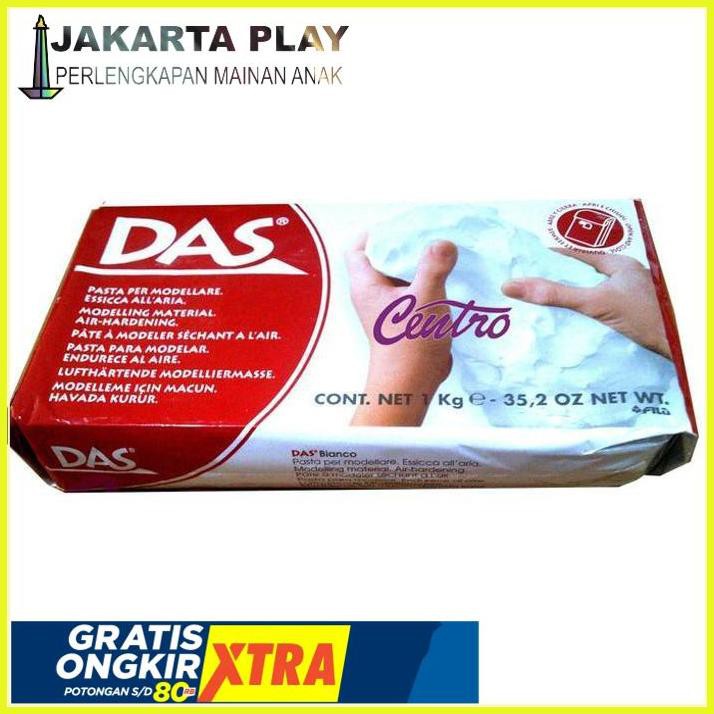 Jual DAS CLAY PUTIH 1KG / 1000 gram / 1 KG | Shopee Indonesia