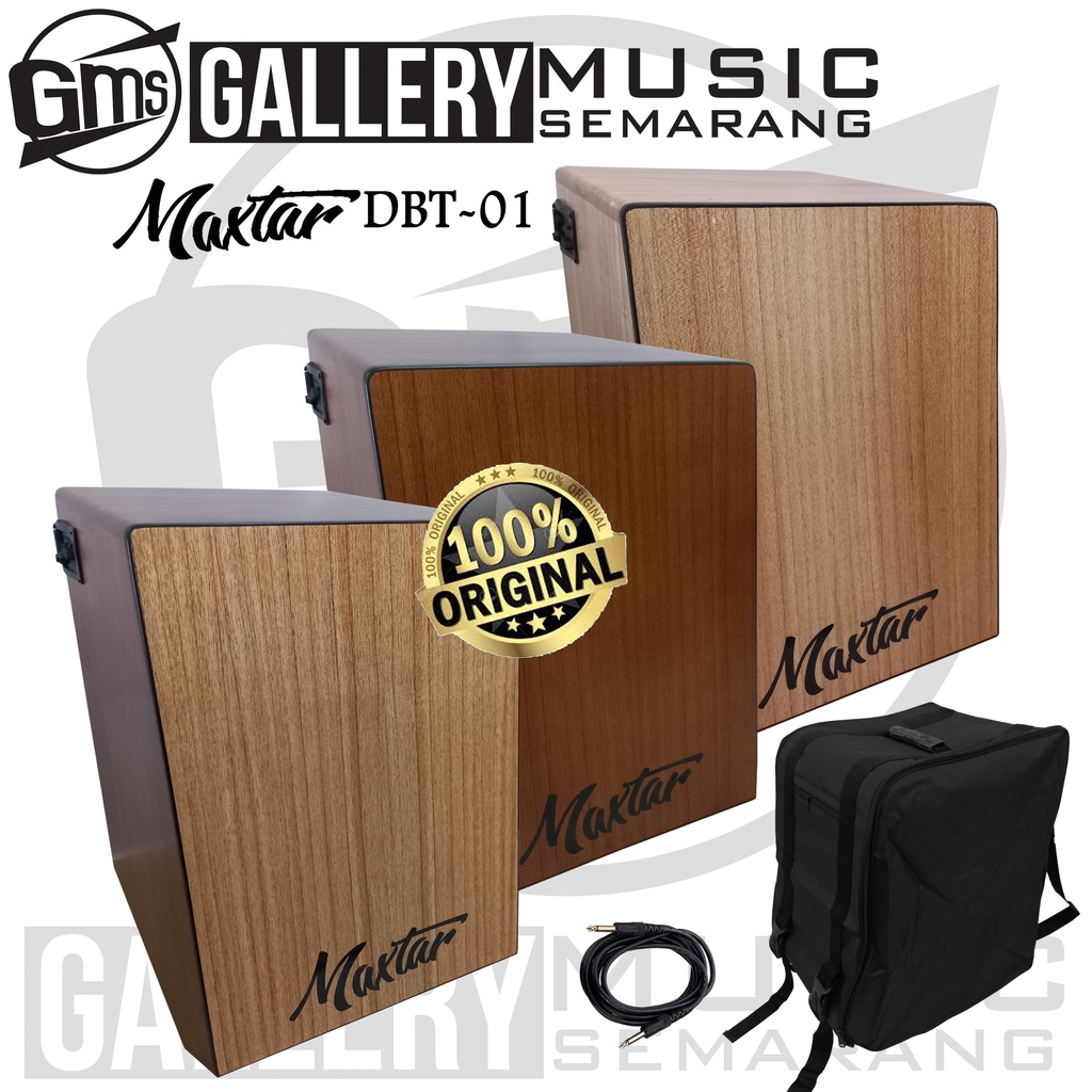 Jual ORIGINAL!!! Cajon Elektrik Maxtar DBT-01 Kahon Trapesium Drum Box ...