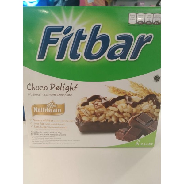 Jual fitbar choco delight 110gr isi 5pcs | Shopee Indonesia