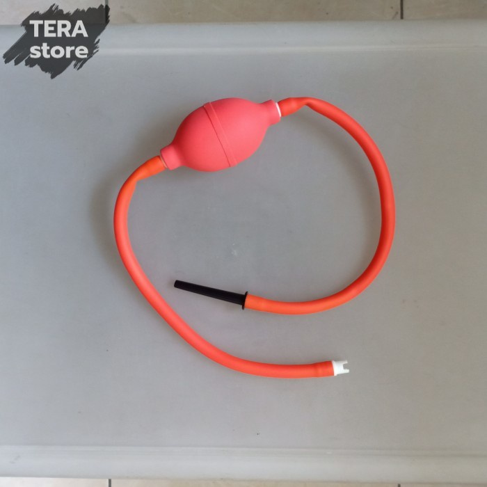 Jual rubber enema bulb pump higginson syringe with rigid canula rectal ...