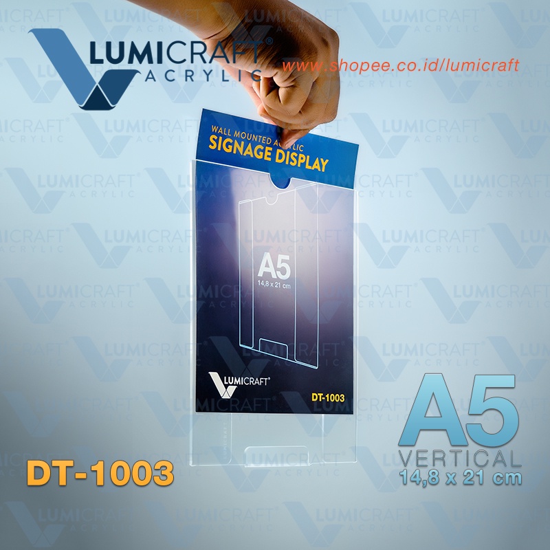 Jual Display Tembok Akrilik model Sliding / Wall Acrylic Display ...