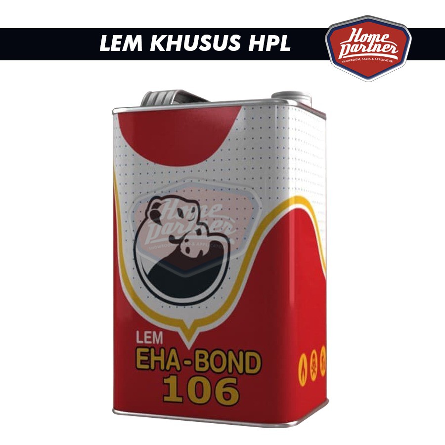 Jual LEM HPL EHA BOND Merah 106 3.78 liter | Shopee Indonesia
