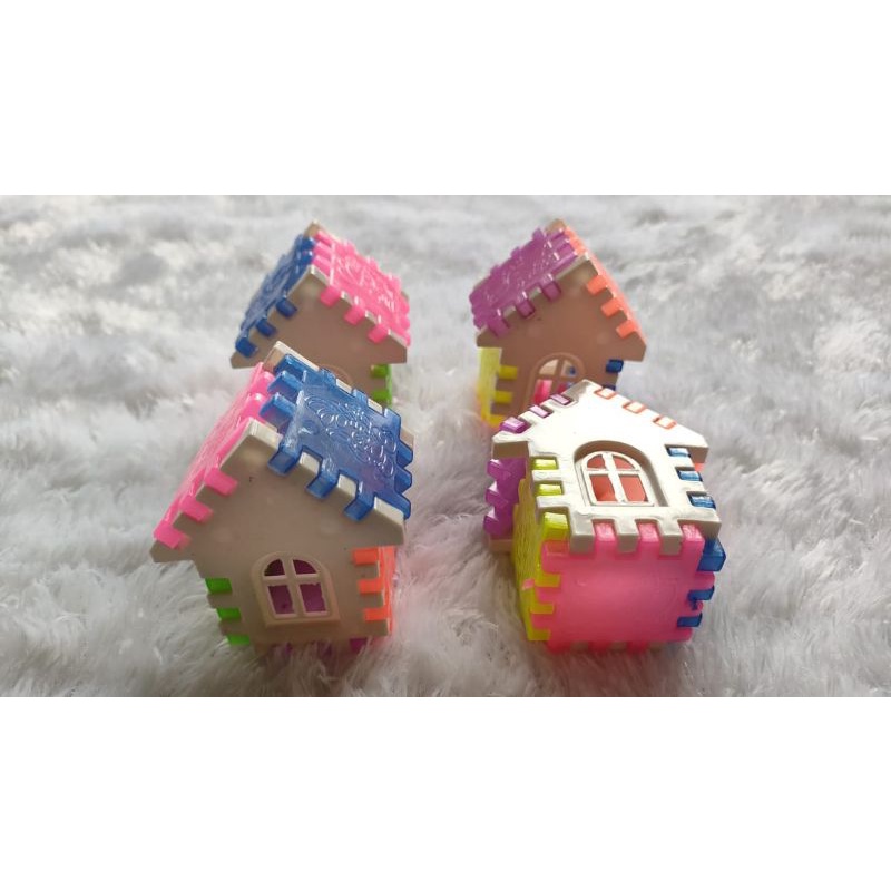 Jual Mainan Anak Edukasi Puzzle Rumah Mini Murah | Shopee Indonesia