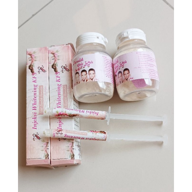 Jual Susu Gluta pemutih KFS/susu collagen+injeksi/bibit pemutih ...