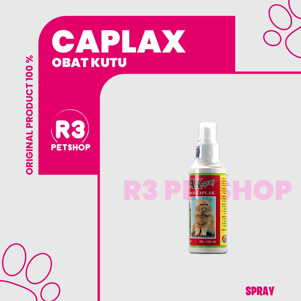 Jual Caplax Spray 120ml Obat anti kutu dan caplak | Shopee Indonesia