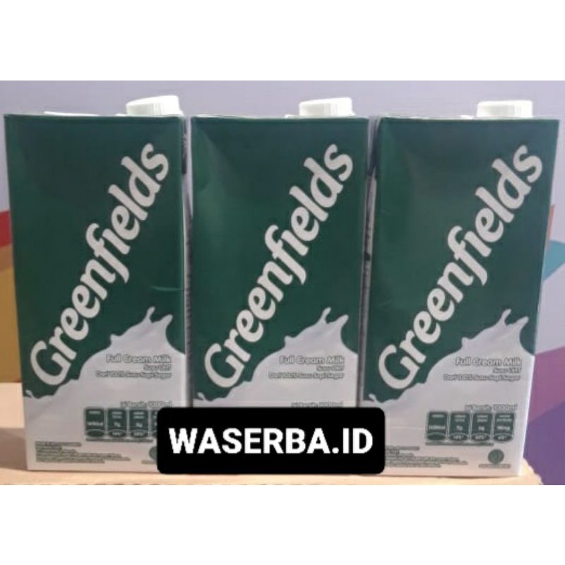 Jual Greenfield Susu UHT Full Cream 1 Liter | Shopee Indonesia