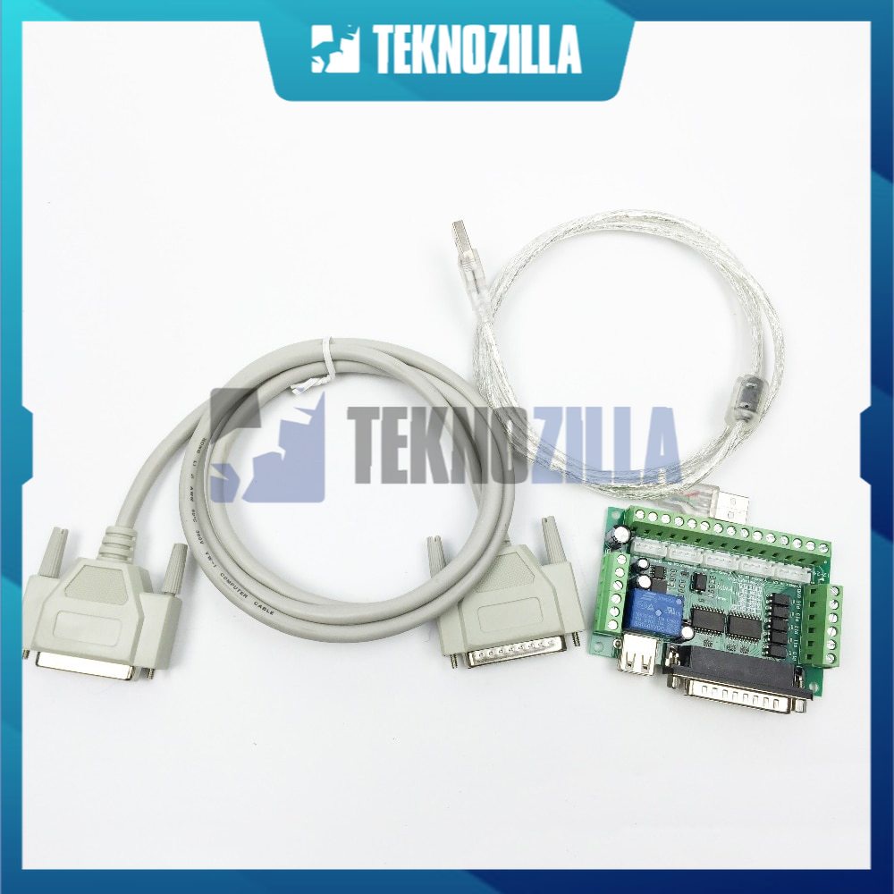 Jual MACH3 5 Axis CNC Interface Board Termasuk Kabel USB dan DB25 ...