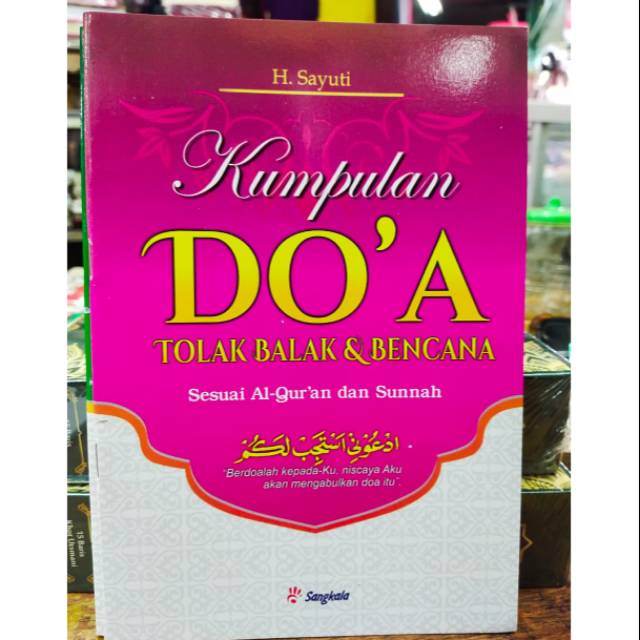 Jual BUKU KUMPULAN DOA TOLAK BALAK & BENCANA. | Shopee Indonesia