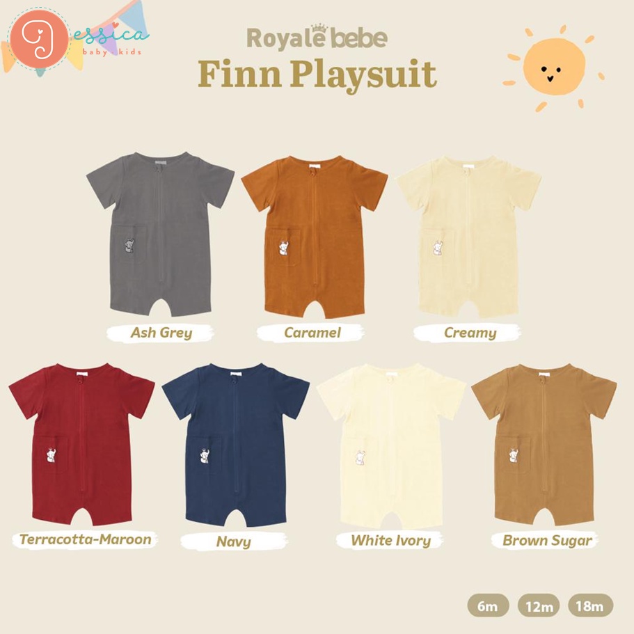 Jual Royale Bebe Finn Playsuit (Jumper Anak) | Shopee Indonesia