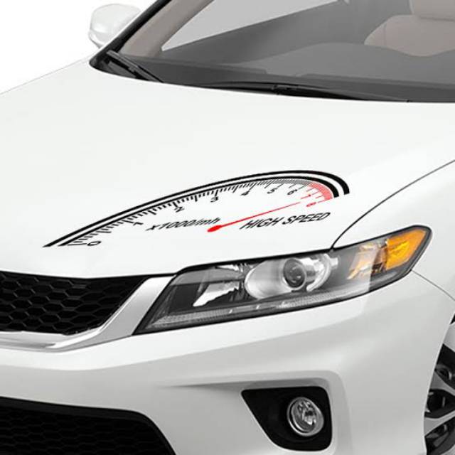 Jual Stiker cap mobil stiker cutting kap mobil motif spedometer high ...