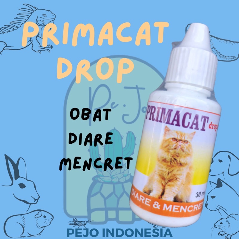 Jual PRIMACAT DROP - Obat Kucing Anti Diare Mencret Cat Kitten PRIMA ...
