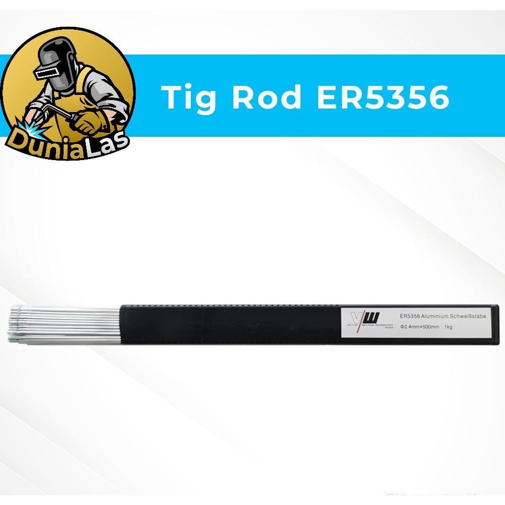 Jual kawat las argon tig rod filler aluminium ER5356 dia 2.4 mm ...