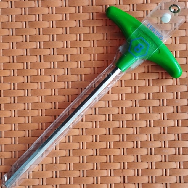 Jual TEKIRO T SHAPE HEX KEY 8 MM / KUNCI L MODEL T 8 MM | Shopee Indonesia