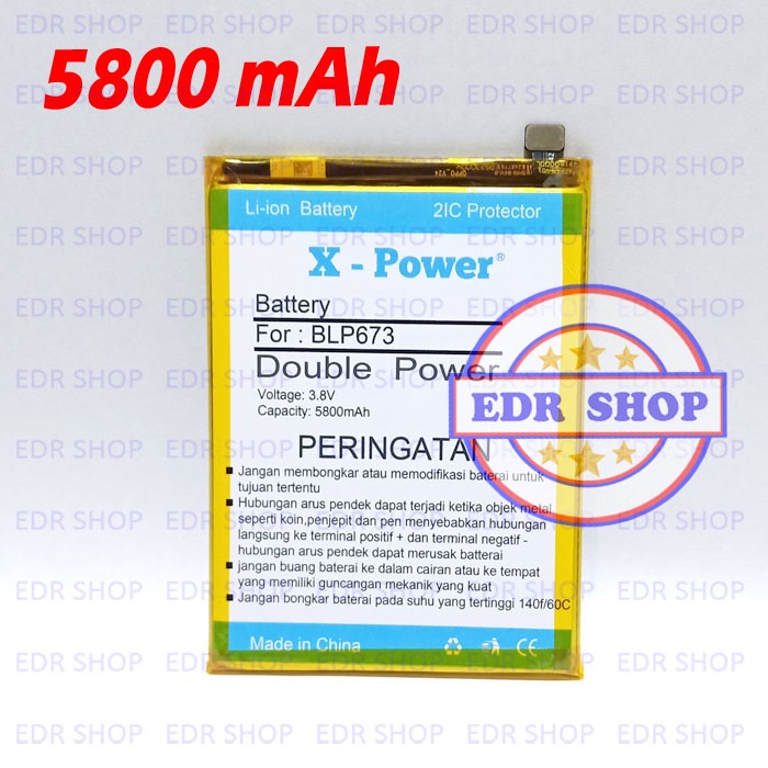 Jual Batre Oppo A31 CPH2015 Double Power BLP673 Batu Baterai Battery ...