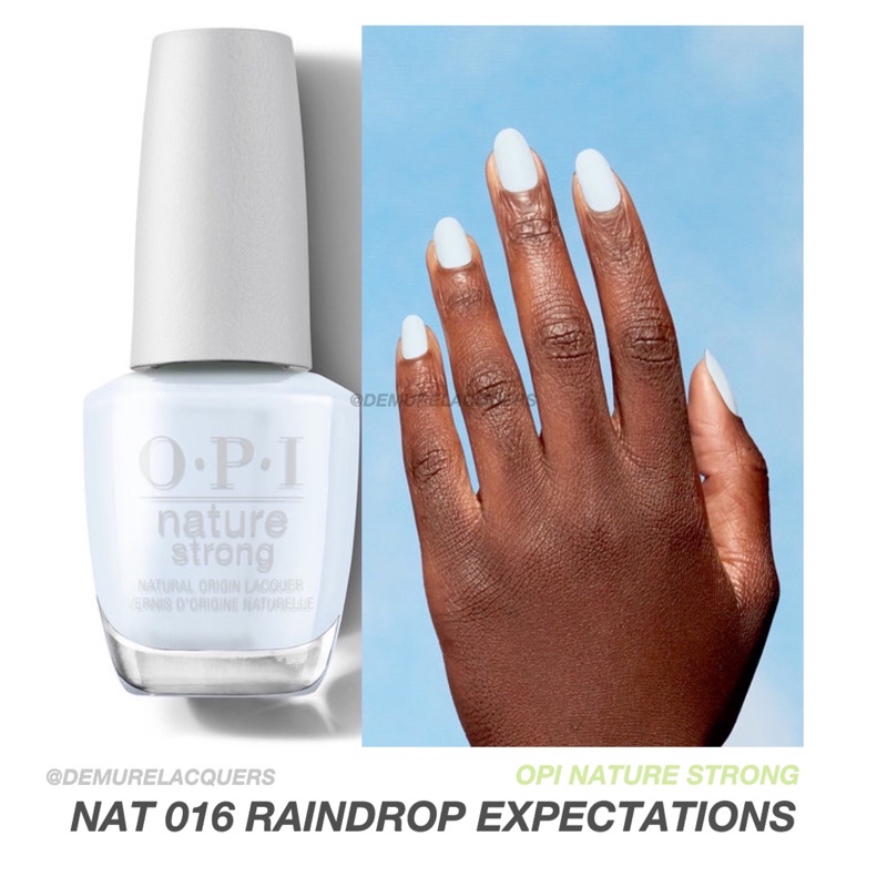 Jual OPI NATURE STRONG / RAINDROP EXPECTATIONS - NAT 016 (VEGAN NAIL ...