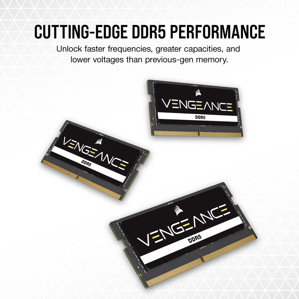 Jual CORSAIR VENGEANCE DDR5 SODIMM 32GB (2x16GB) DDR5 4800 C40 | Shopee ...