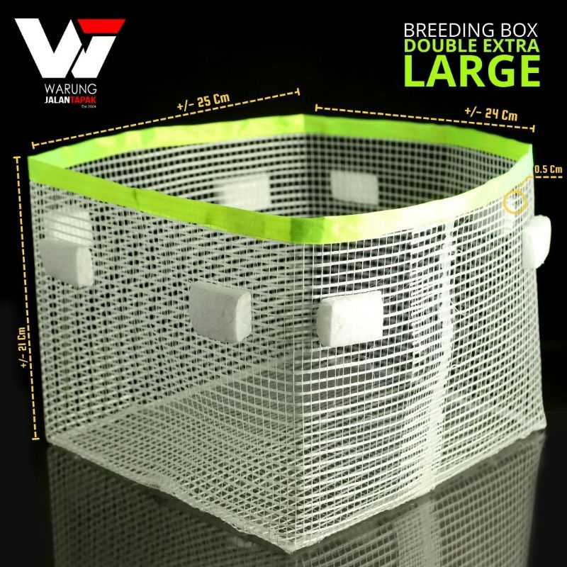 Jual Tempat Box Breeding Guppy Cupang Molly Size XXL | Shopee Indonesia