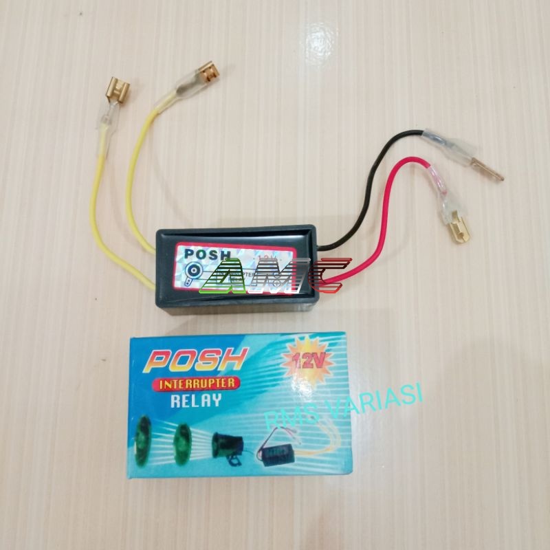 Jual RELAY KLAKSON PUTUS PUTUS posh Interrupter Relay klakson 12 volt ...