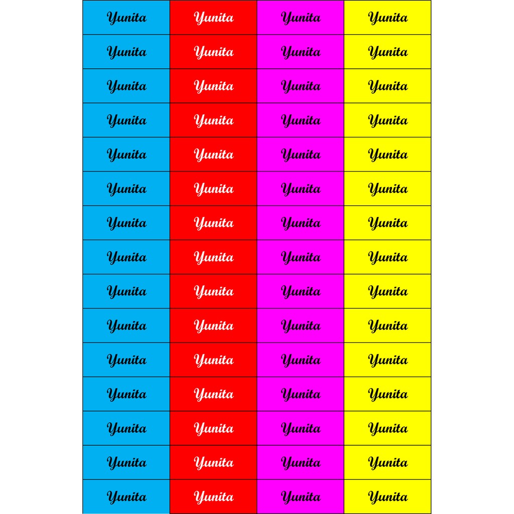 Jual Polos - Sticker Label Nama | Shopee Indonesia