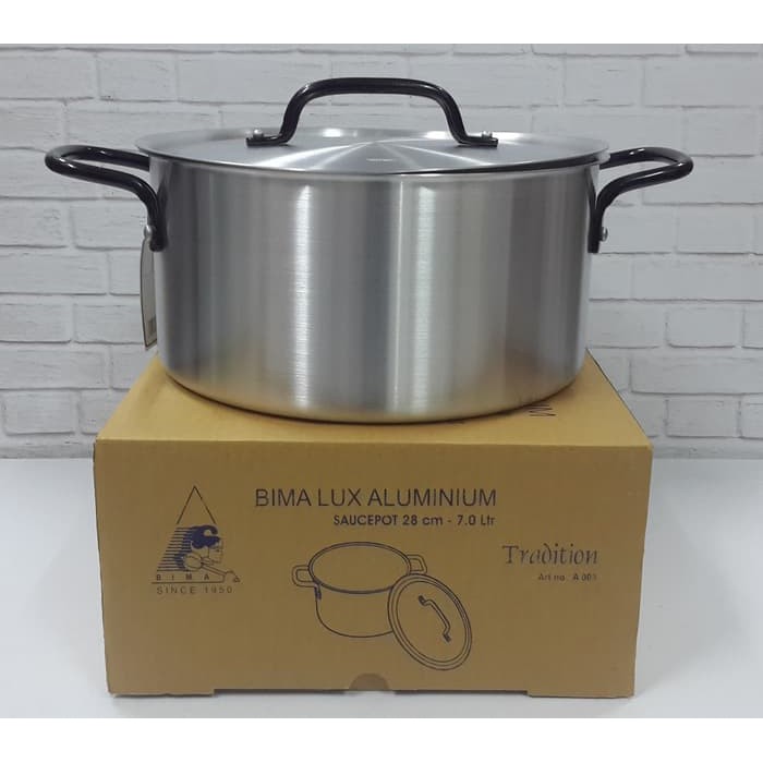 Jual Unik BIMA PANCI ALUMINIUM SAUCEPOT 28CM 7 0 LITER MADE IN ...