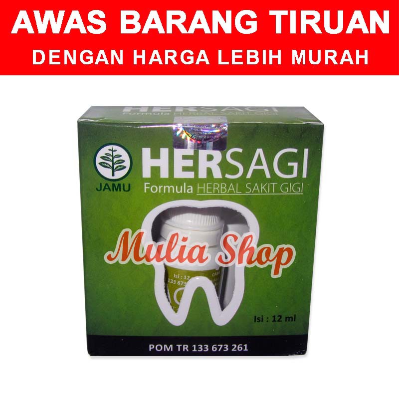 Jual HERSAGI (Herbal Sakit Gigi) | Shopee Indonesia