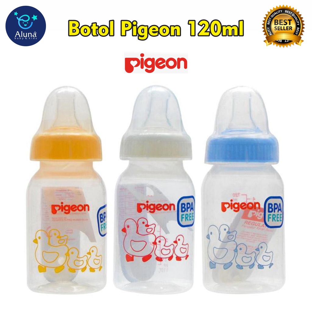 Jual Botol Susu Pigeon 120 ml BPA Free | Shopee Indonesia