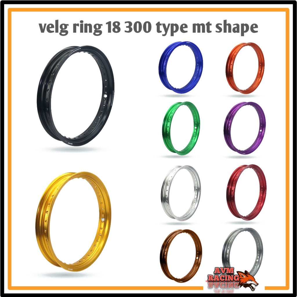 Jual velg scarlet pelak pelek sumo pelek tapak lebar rim ring 18 300 ...