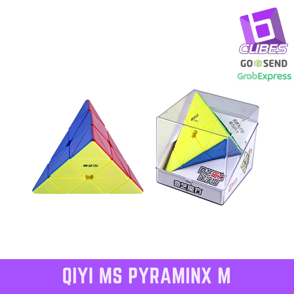 Jual Cube Pyraminx - QiYi MS Pyraminx M - QiYi MS Pyraminx Magnetic ...