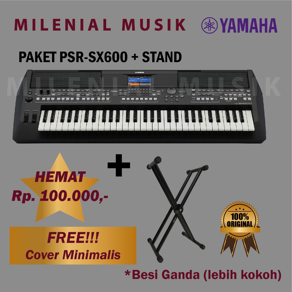 Jual Keyboard Yamaha PSR SX600 / SX 600 | Shopee Indonesia