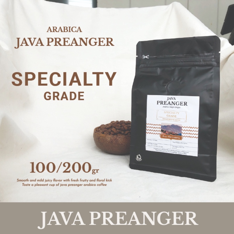 Jual Arabica Java Preanger Specialty Grade Kopi Bean, Bubuk 100-200gr ...