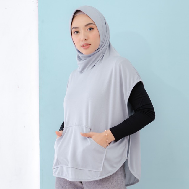 Jual ARsporthijab - Active hijab - Grey - Hijab Vest Olahraga | Shopee ...