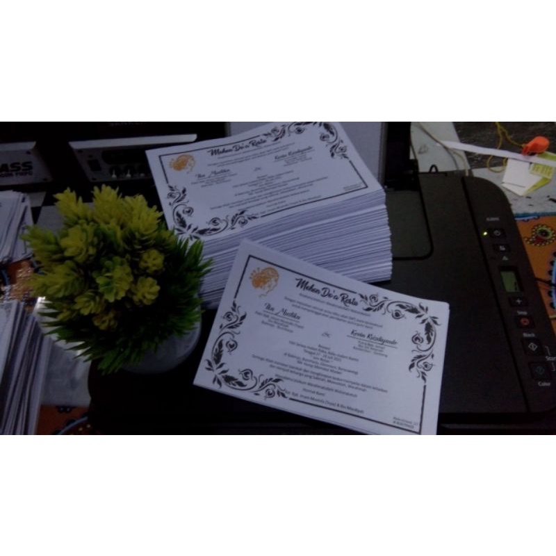 Jual Undangan Besek / Undangan Kotak Nasi / Tonjoan / Undangan Besek ...