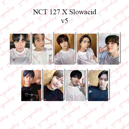 Jual [READY / SET] 127 SLOWACID X NSEO PHOTOCARD FAN MADE UNOFFICIAL ...
