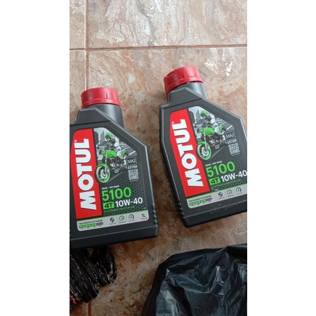 Jual Oli Motul 5100 4T 10w-40 . ORIGINAL | Shopee Indonesia