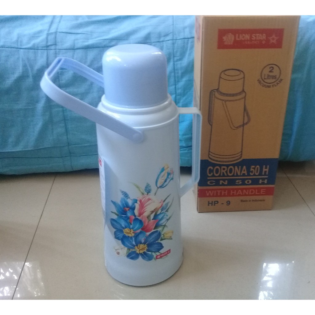 Jual Termos Air LION STAR HP-9 Vacuum Flask Corona 50 Handle | Shopee ...