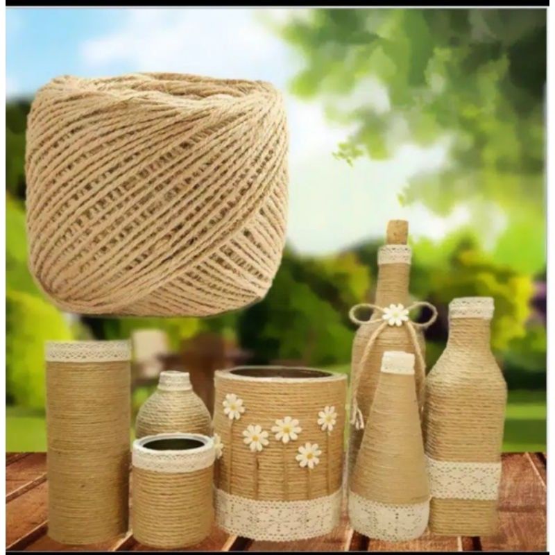 Jual Tali Pita Rami Goni Souvenir Kado Vintage per meter | Shopee Indonesia