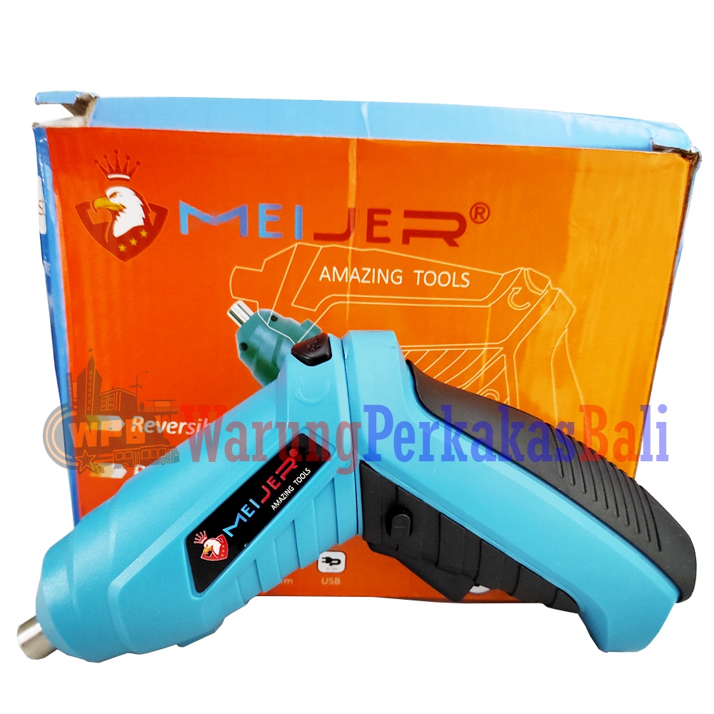 Jual MEIJER Obeng Electric Cordless Screwdiver Mini Set 3.6V ...