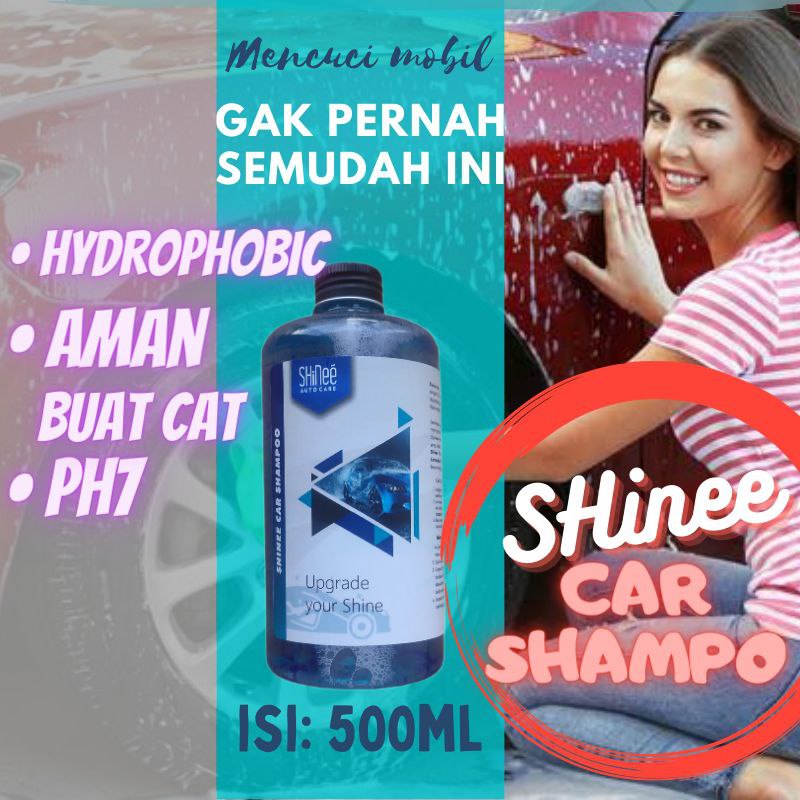 Jual Shampo Mobil Cuci Motor SHinee Pengkilap Body Mobil Perawatan ...